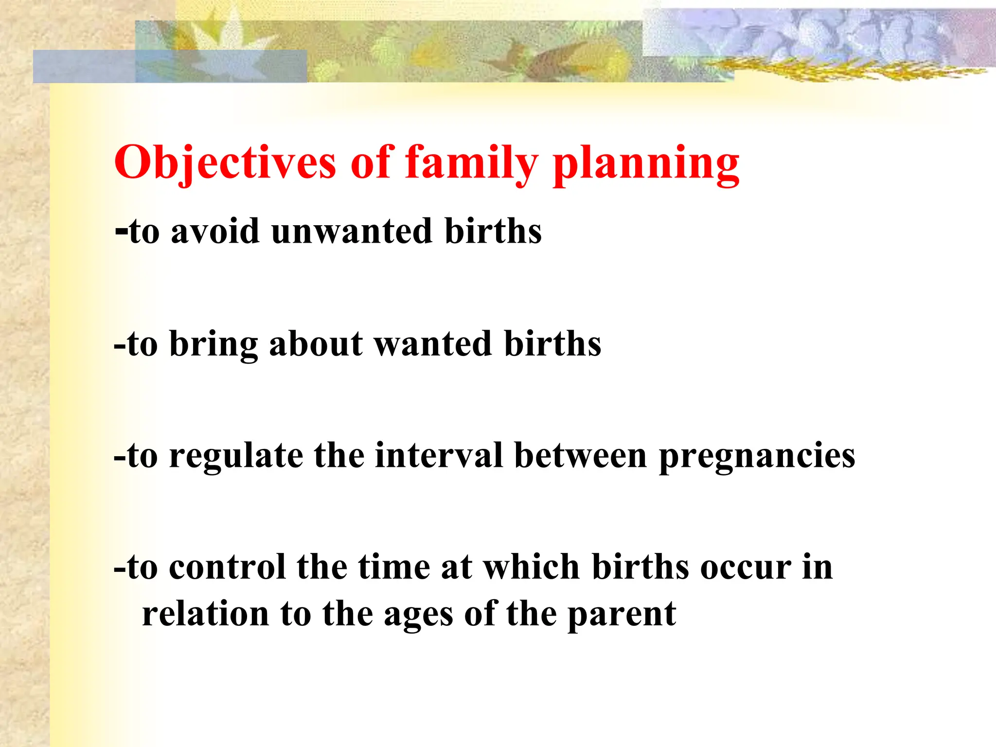 CONTRACEPTION/family planning community health n ursing.ppt