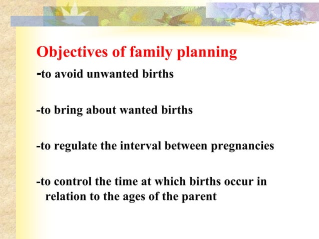 CONTRACEPTION/family planning community health n ursing.ppt | Pregnancy ...