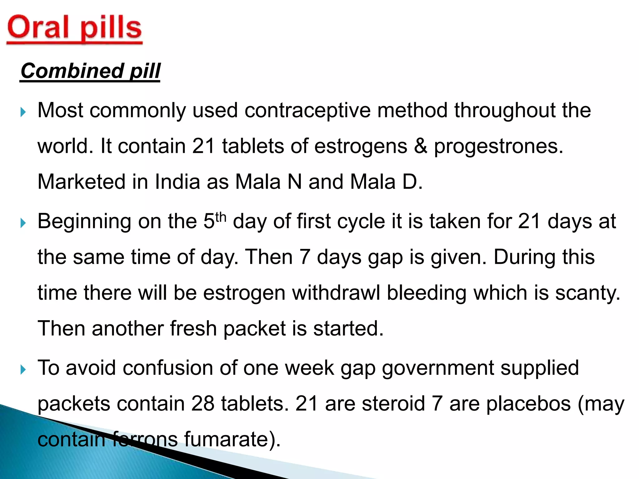 Contraception - Overview | PPTX