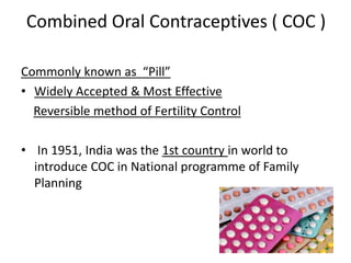 Update (2021) Oral Contraceptive Pill : Dr. Jyoti Agarwal Dr Sharda ...