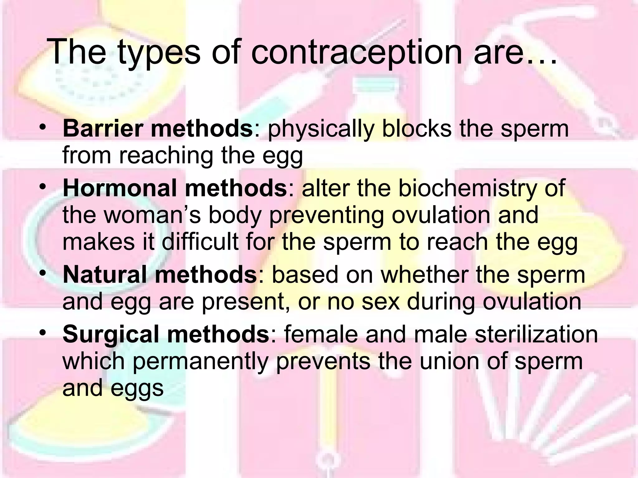 Contraception | PPT