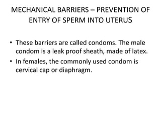 Contraception | PPTX