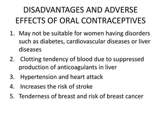 Contraception | PPTX