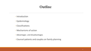 contraception methods, steroids IUDs ,natural method | PPTX | Pregnancy ...