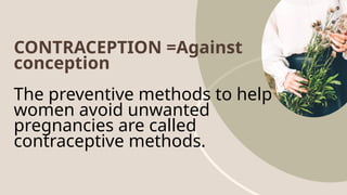 Contraception, Adult Health Nursing 2nd. | PPTX