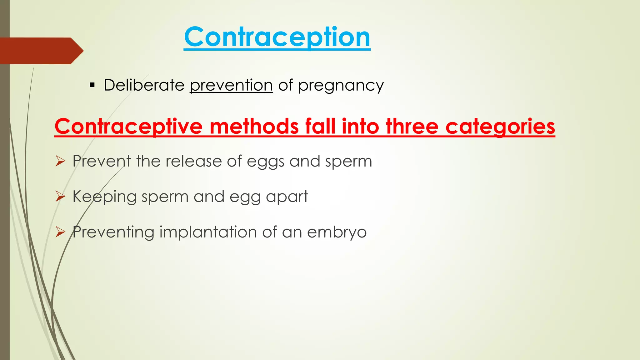 Contraception and abortion slides | PDF