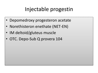 Contraception by Moses Banda, Levy Mwanawasa Medical University, Lusaka ...