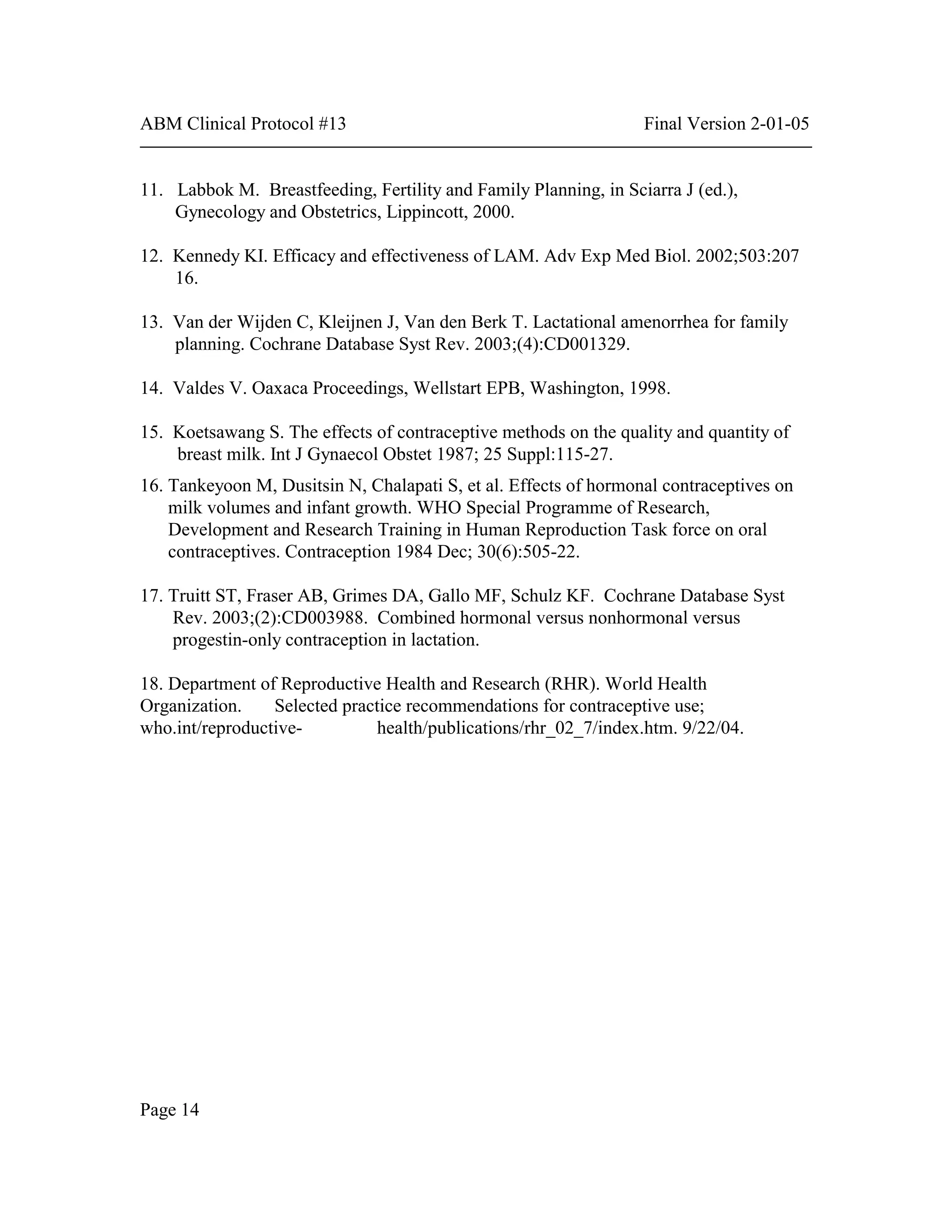 Contraception During Breastfeeding Pdf