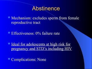 Contraception for medicines Contraception | PPT