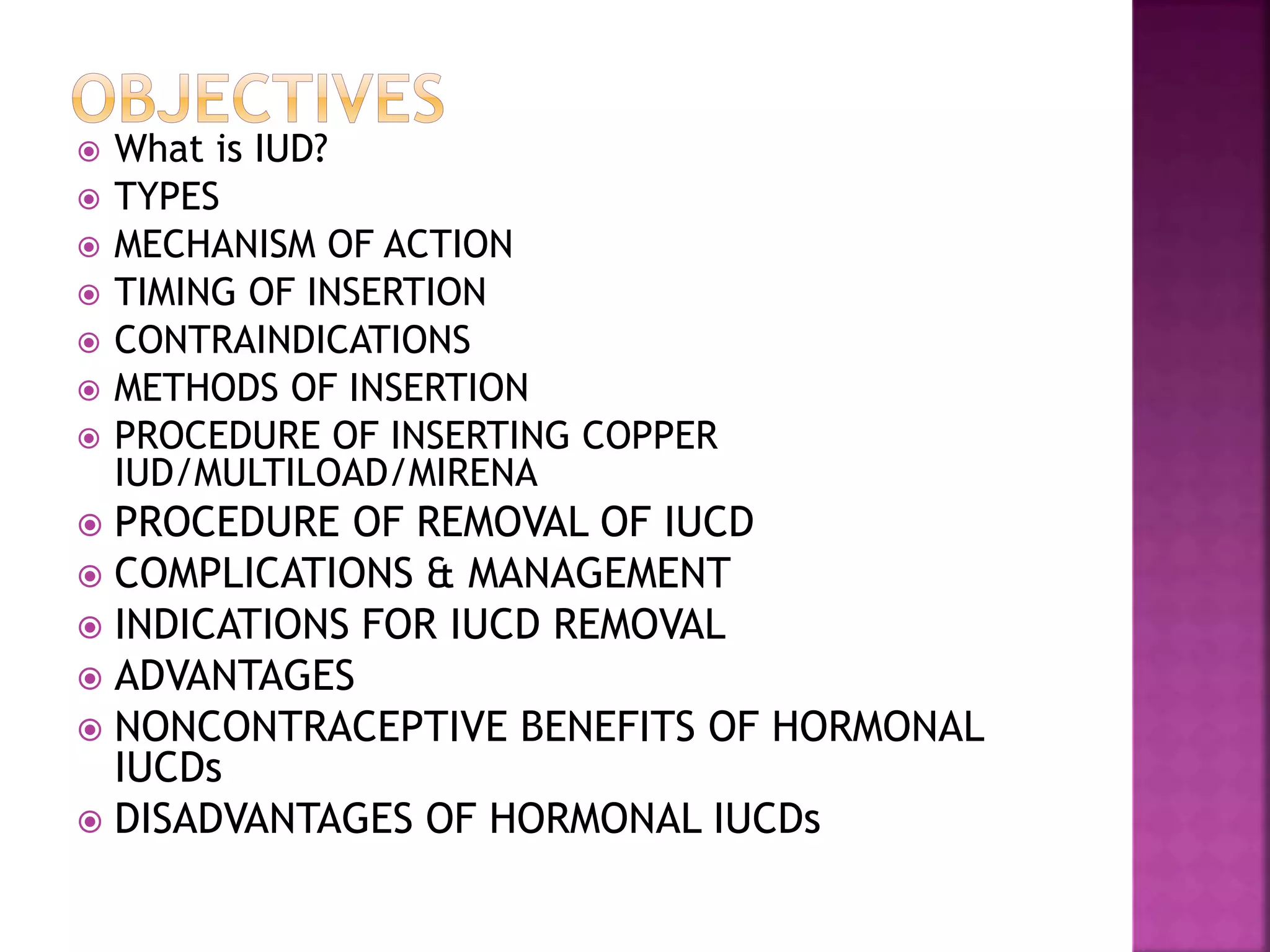 CONTRACEPTION IUCD POWERPOINT | PPTX