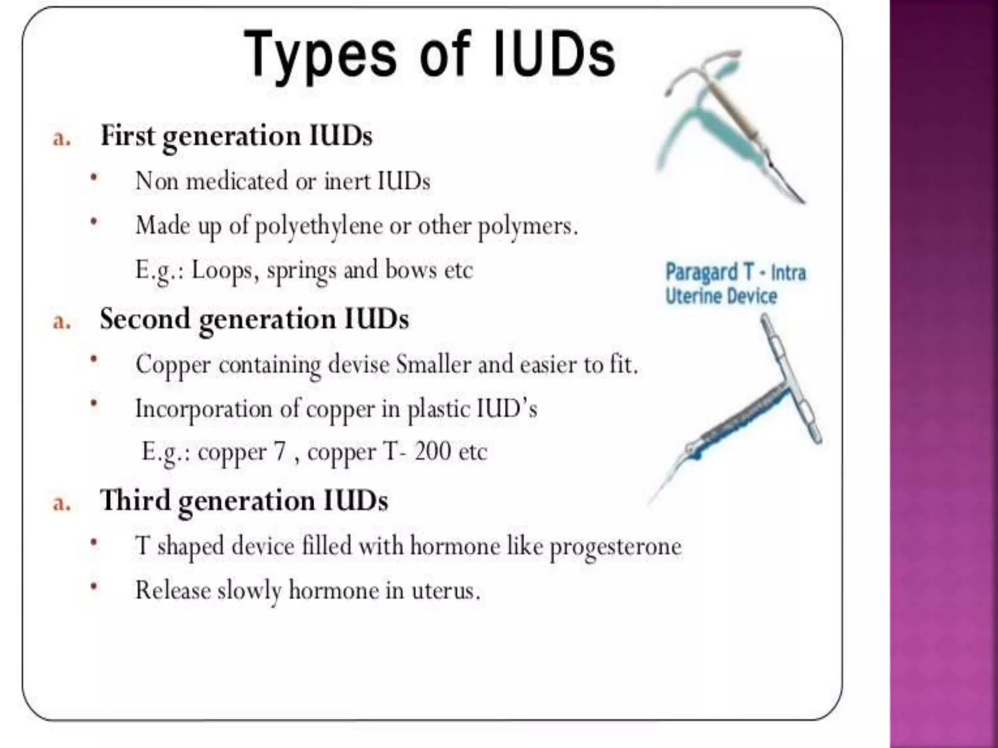 CONTRACEPTION IUCD POWERPOINT | PPTX