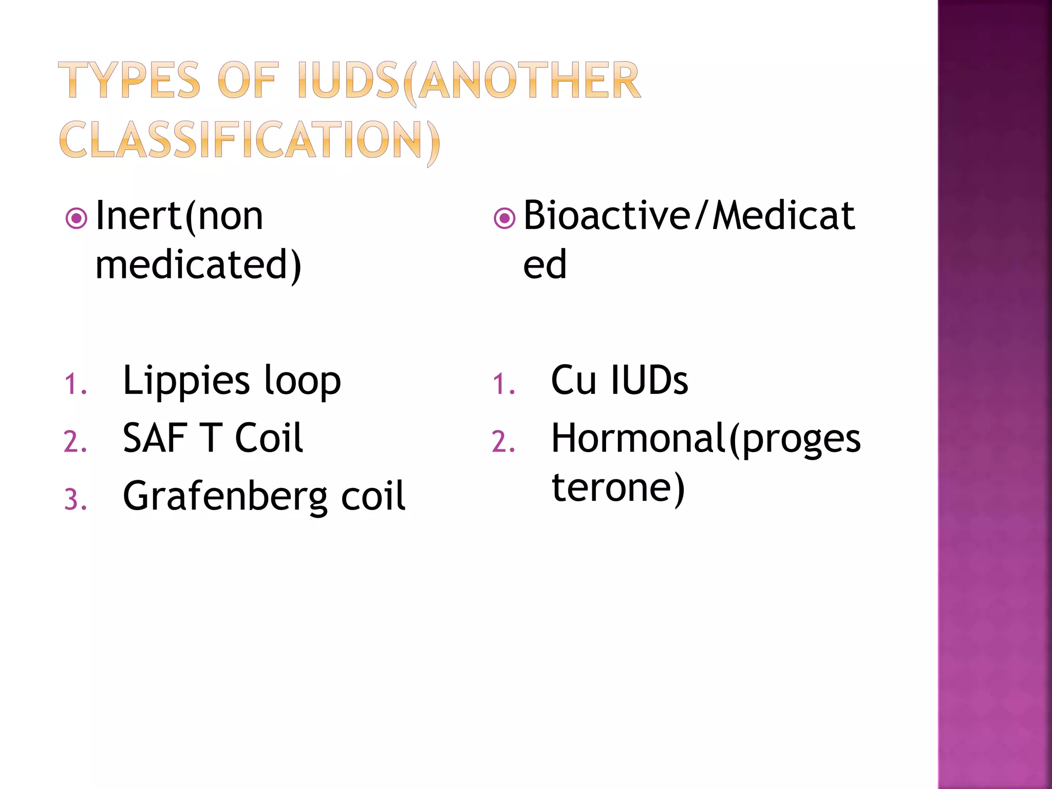 CONTRACEPTION IUCD POWERPOINT | PPTX