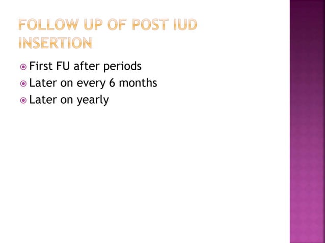CONTRACEPTION IUCD POWERPOINT | PPTX