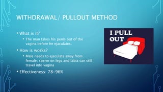 Contraception preject presentation | PPTX