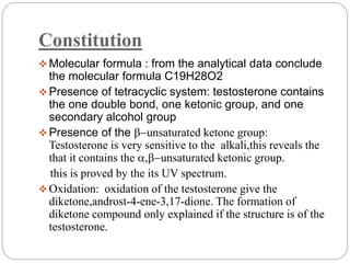 Contraceptive agents (male and female like estradiol,testosterone) | PPTX