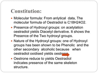 Contraceptive agents (male and female like estradiol,testosterone) | PPTX