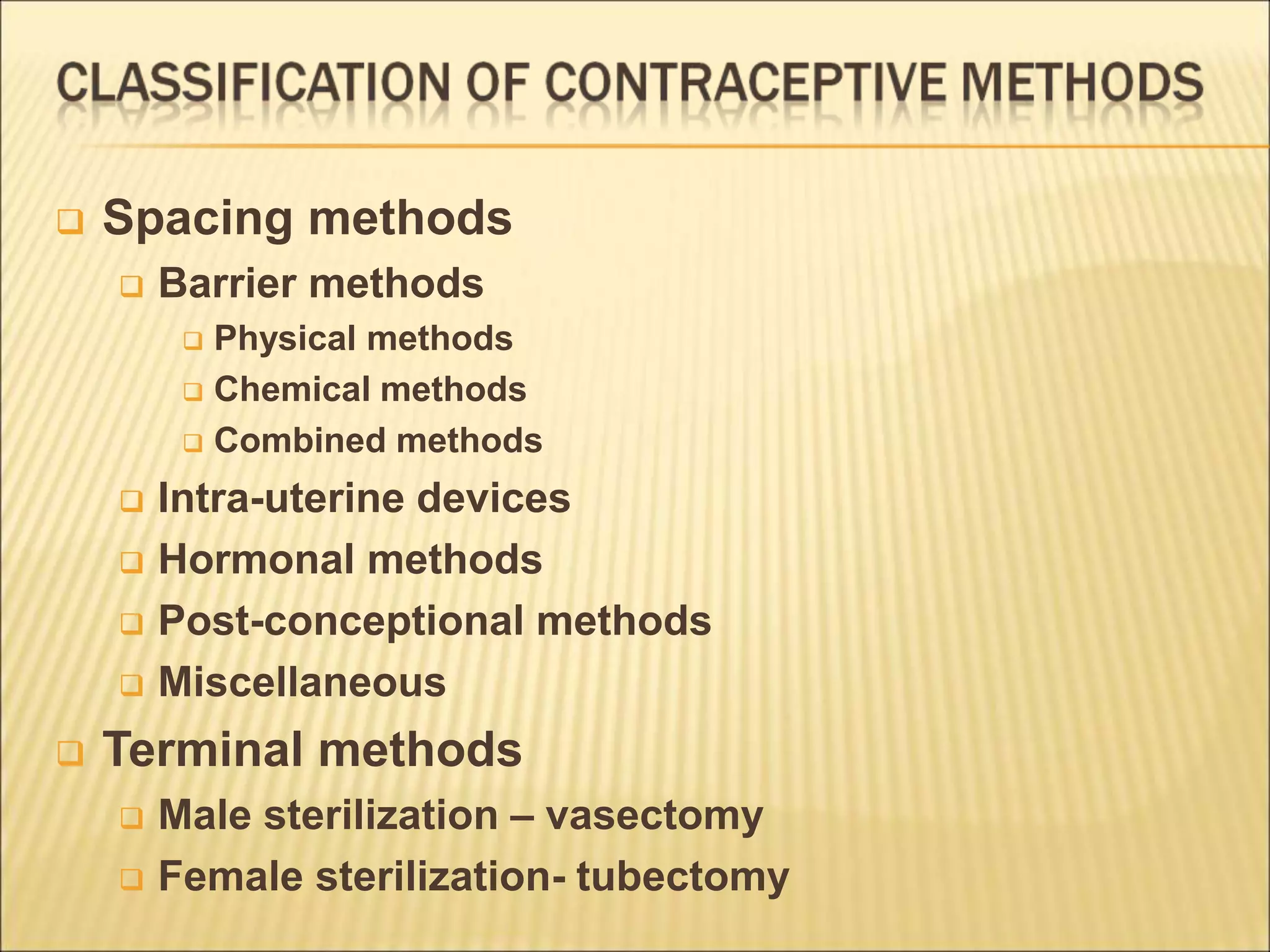 Contraceptive devices | PPT