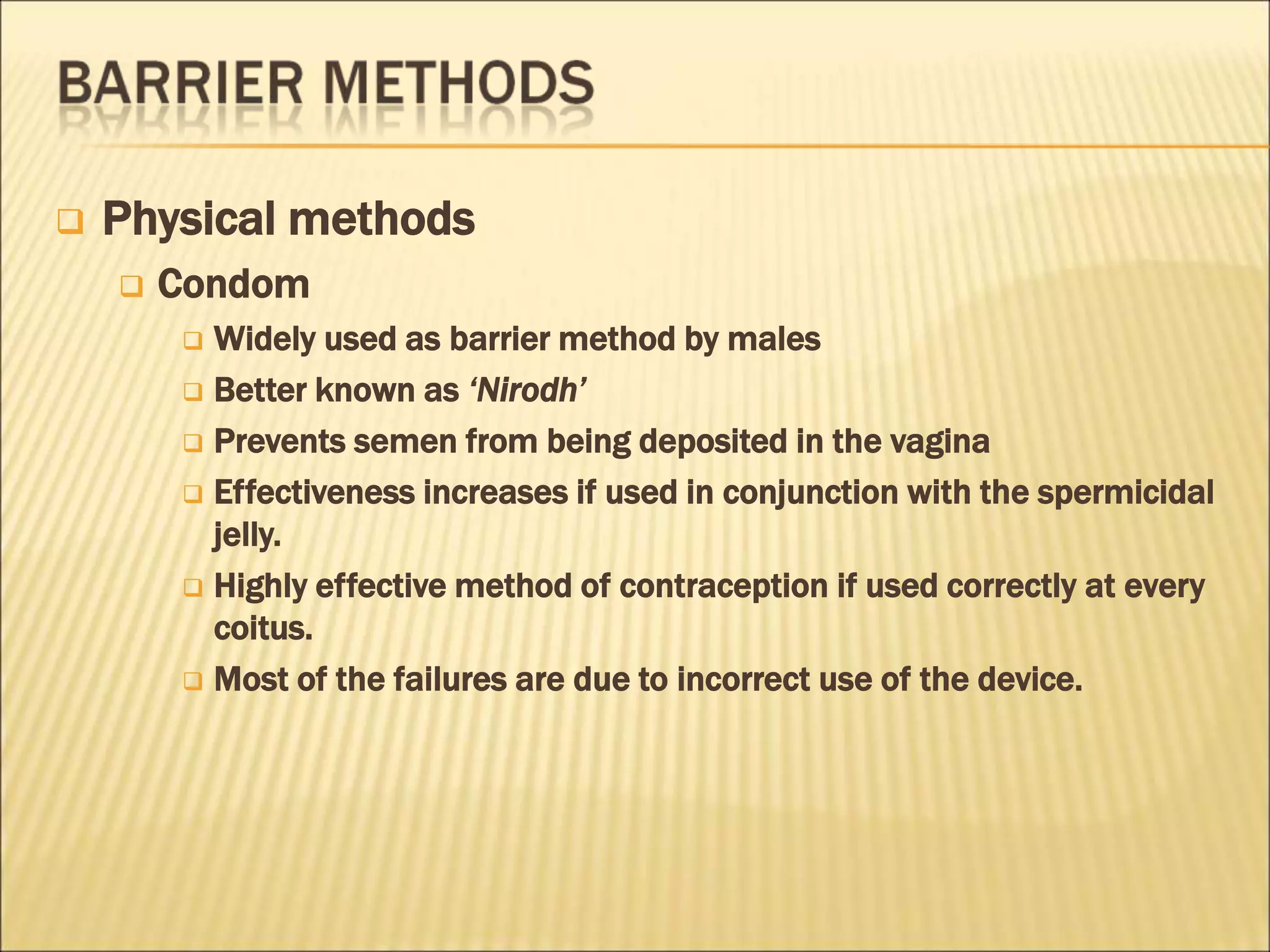 Contraceptive devices | PPT
