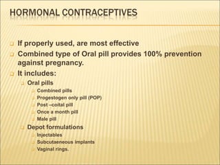 Contraceptive devices | PPT