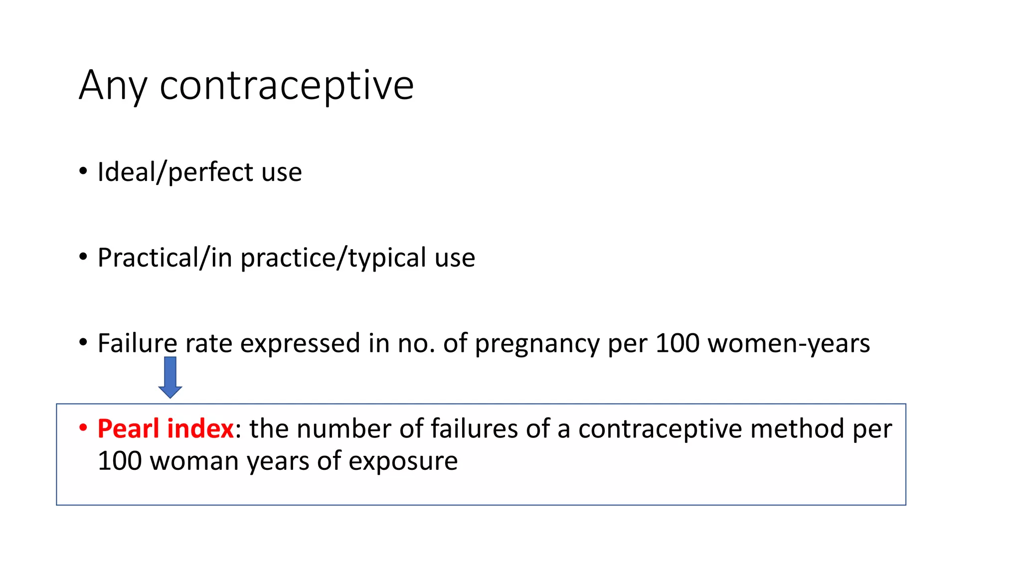 Contraceptive methods I | PPTX
