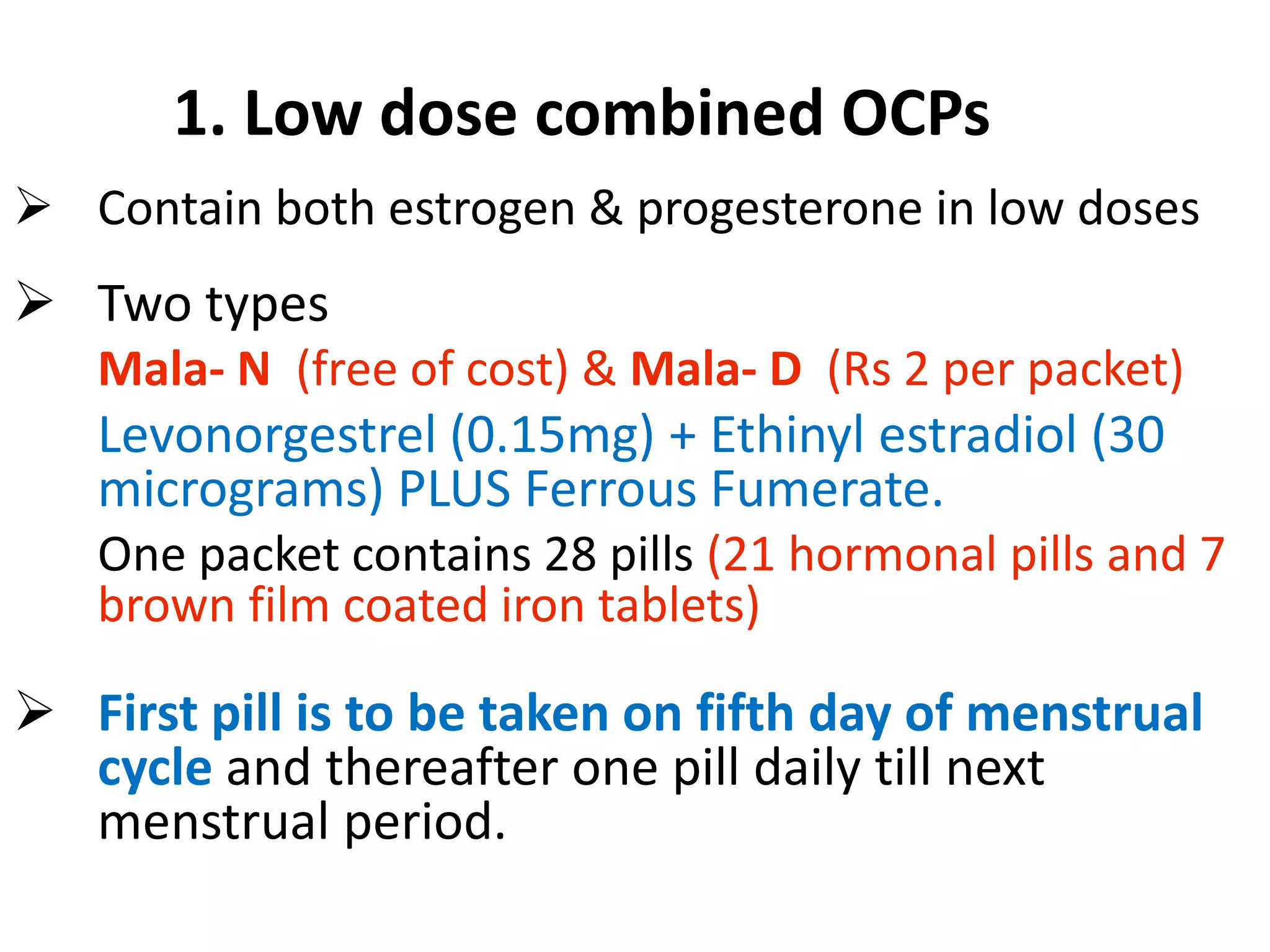 Contraceptive methods updated | PPT
