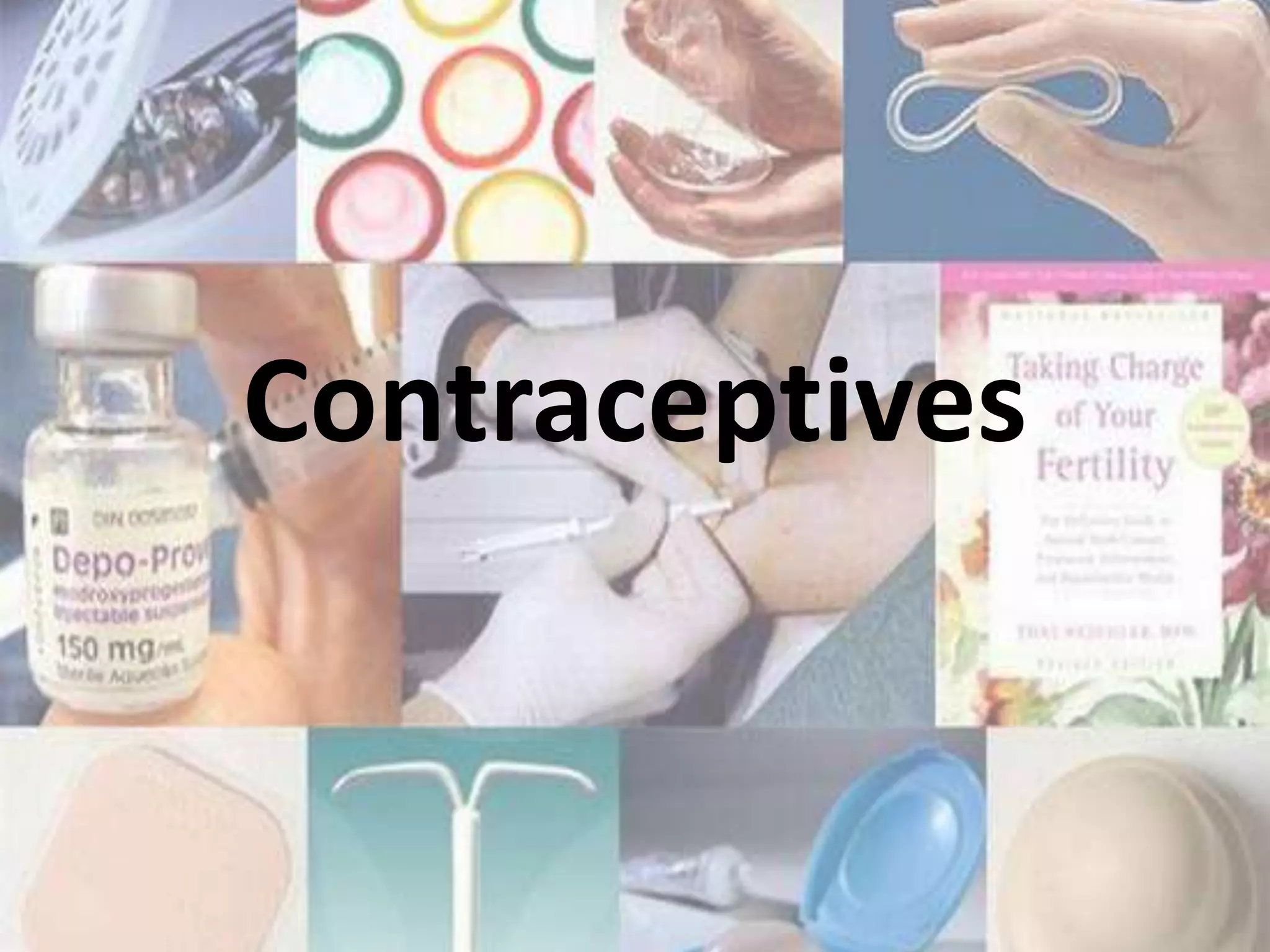 Contraceptives | PPTX