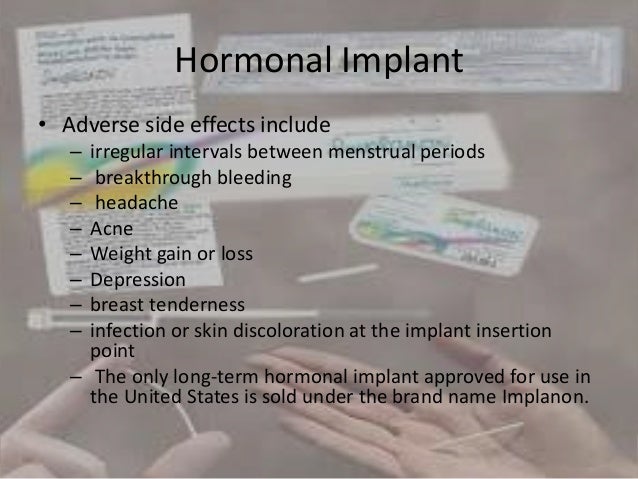 Implanon Side Effects Acne