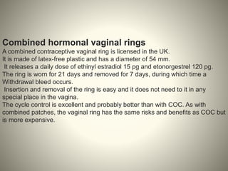 Contraceptives | PPT