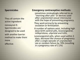 Contraceptives | PPT