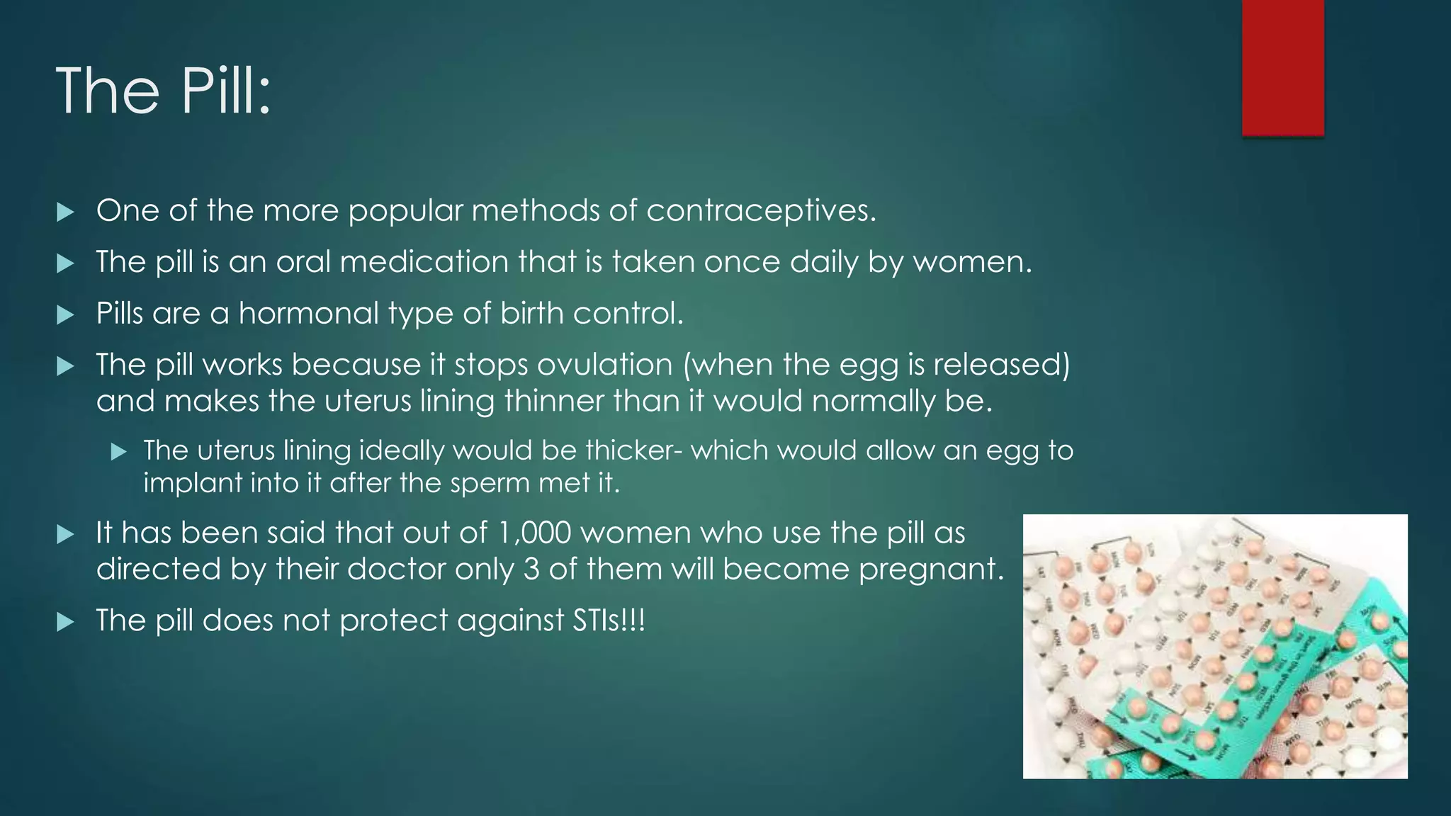 Contraceptives | PPTX