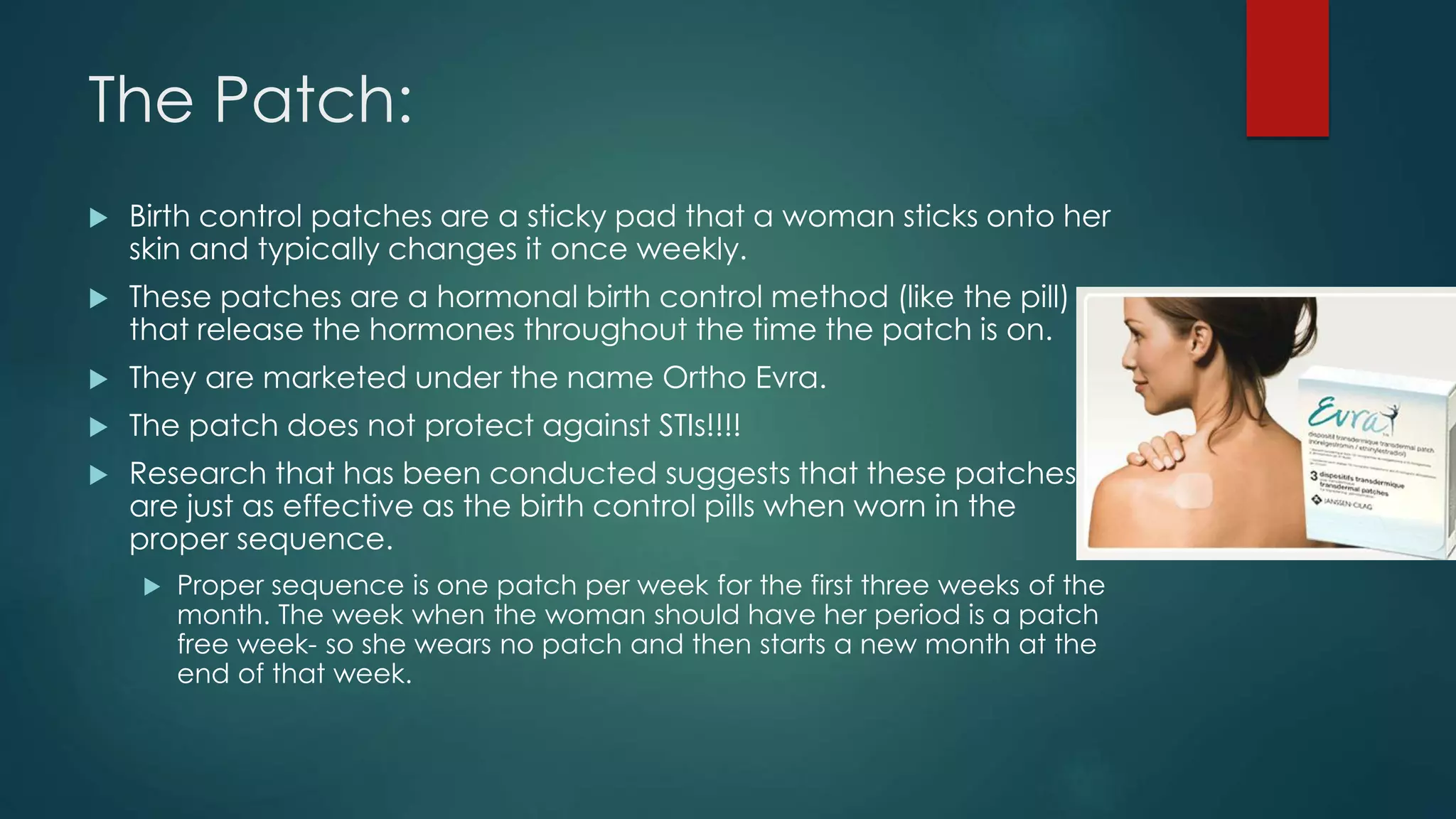Contraceptives | PPTX