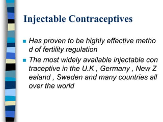 Contraceptives | PPTX