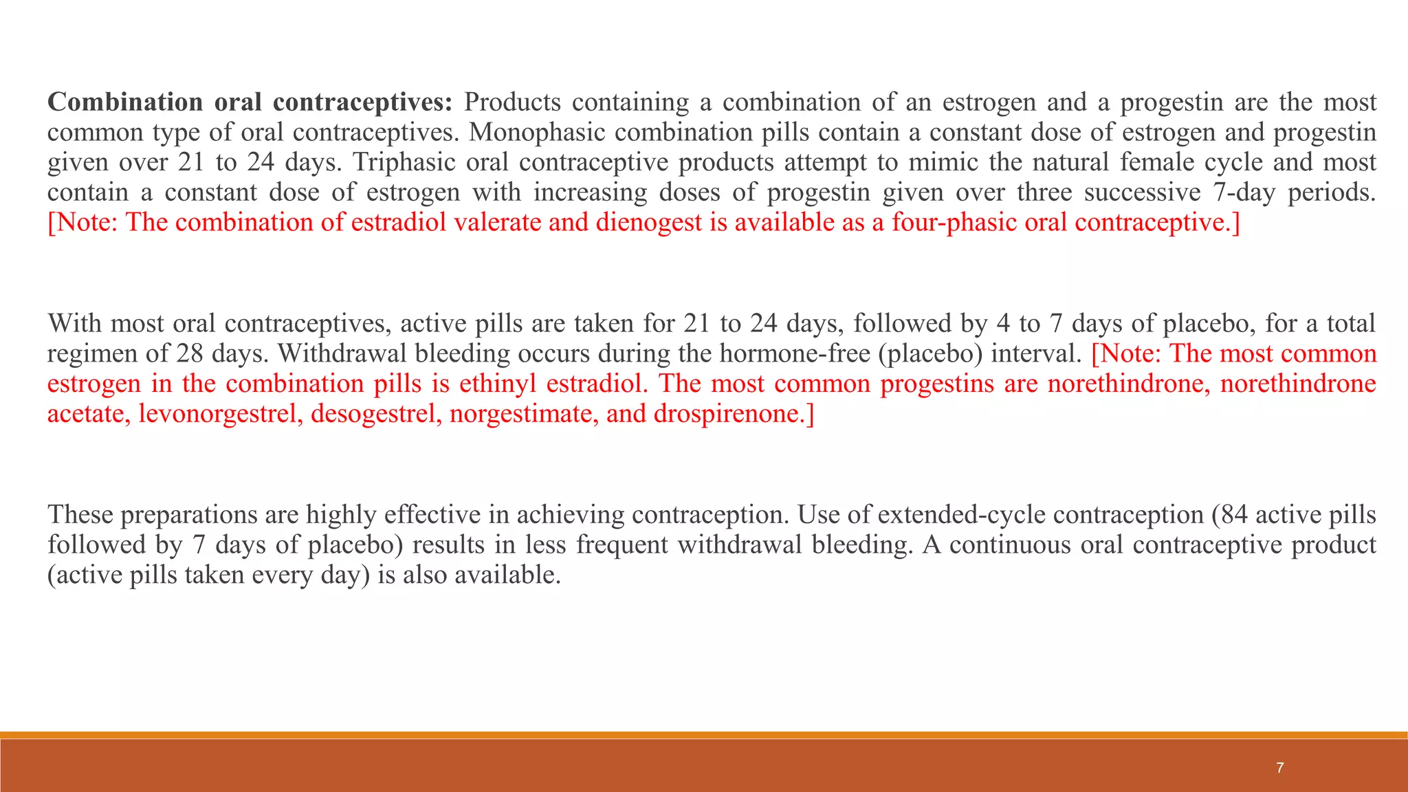 Contraceptives | PPT