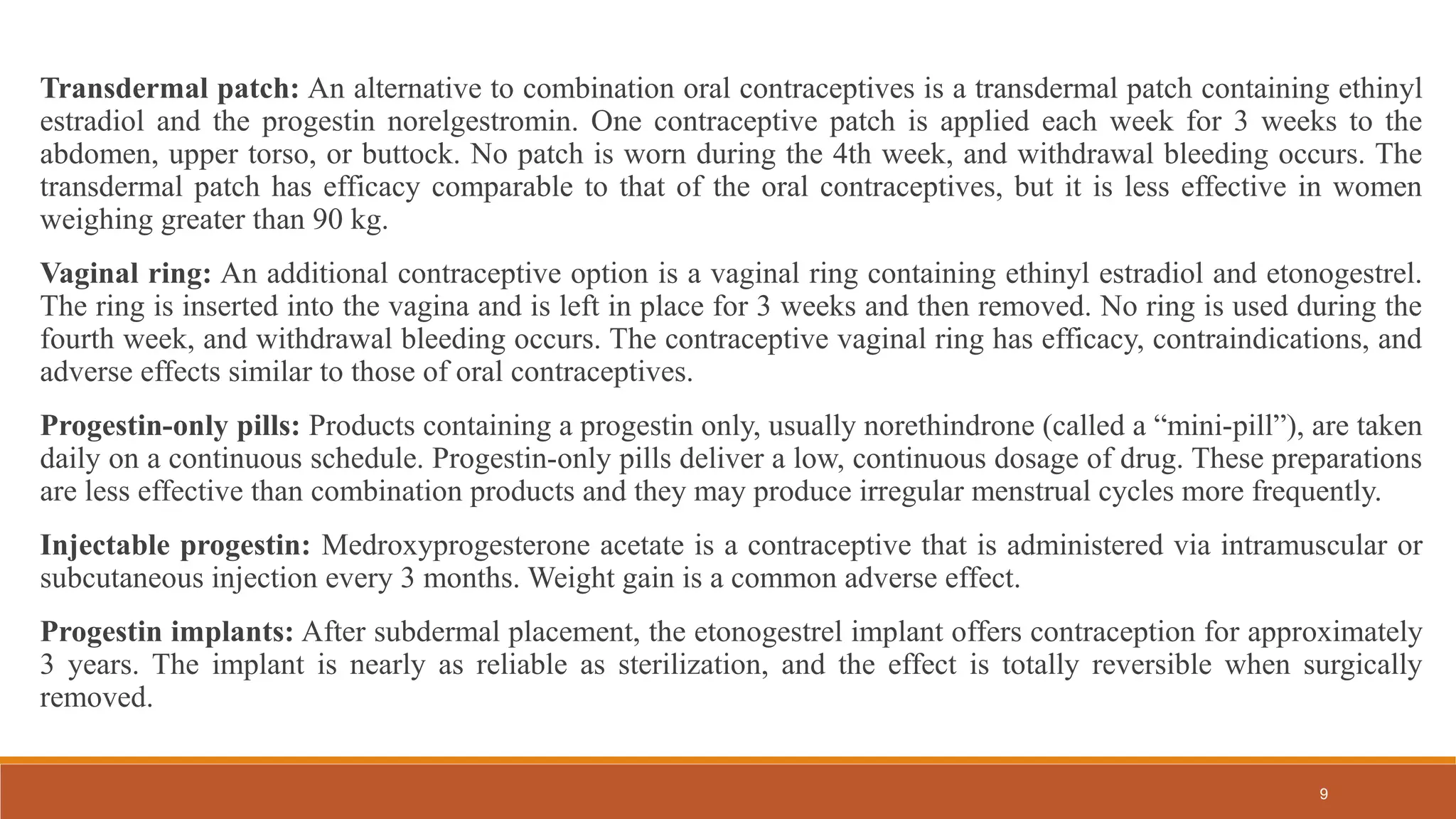 Contraceptives | PPT