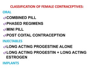 Contraceptives/ Oral Contraceptives/ Hormonal Contraceptives | PPT