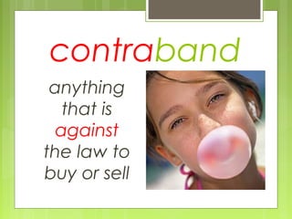 Contra counter vocabulary_words | PPT