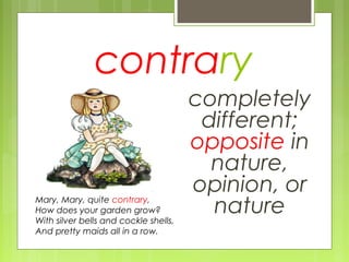Contra counter vocabulary_words | PPT