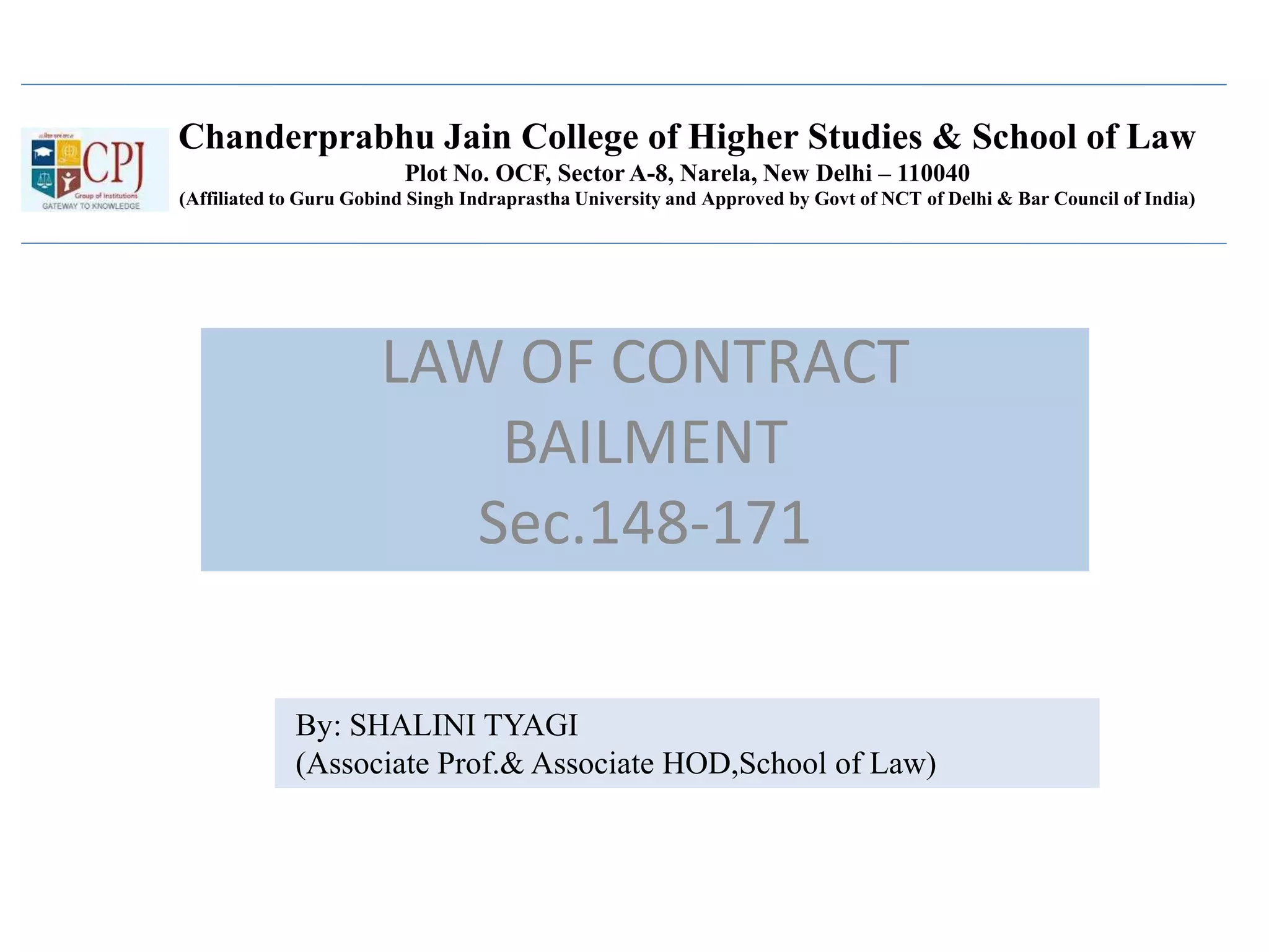 Contract PPT | PPT