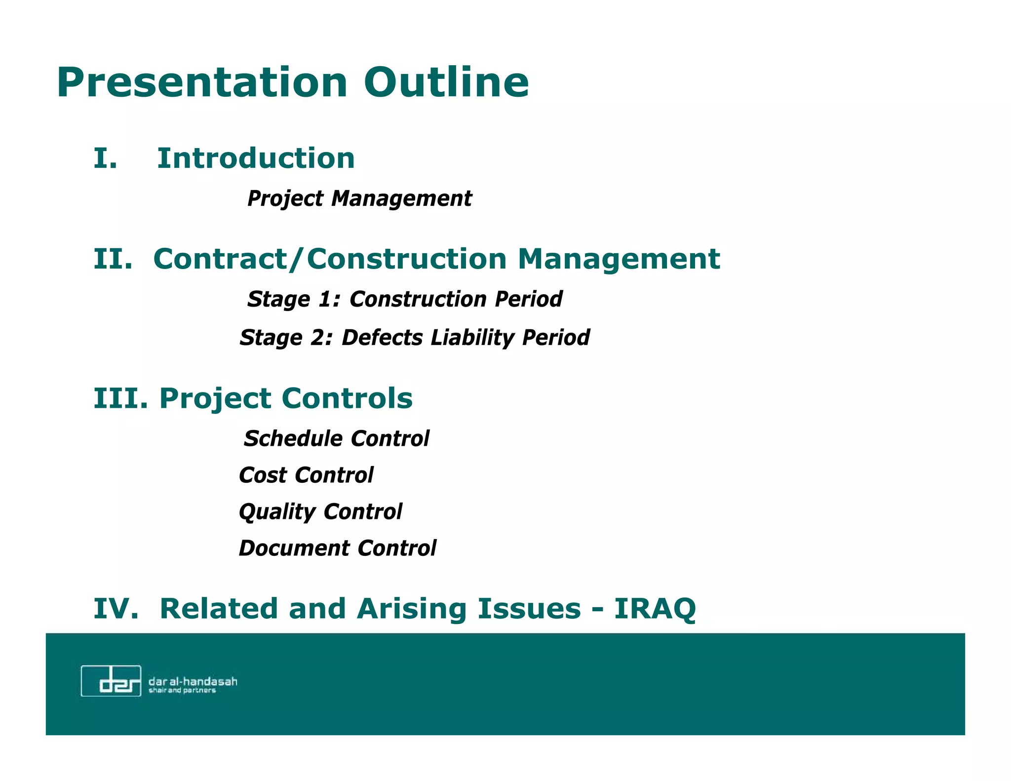 Contract construction-management142 | PDF | Construction Industry ...