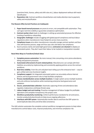 Contract Labour Dynamics - an Infographic | DOCX