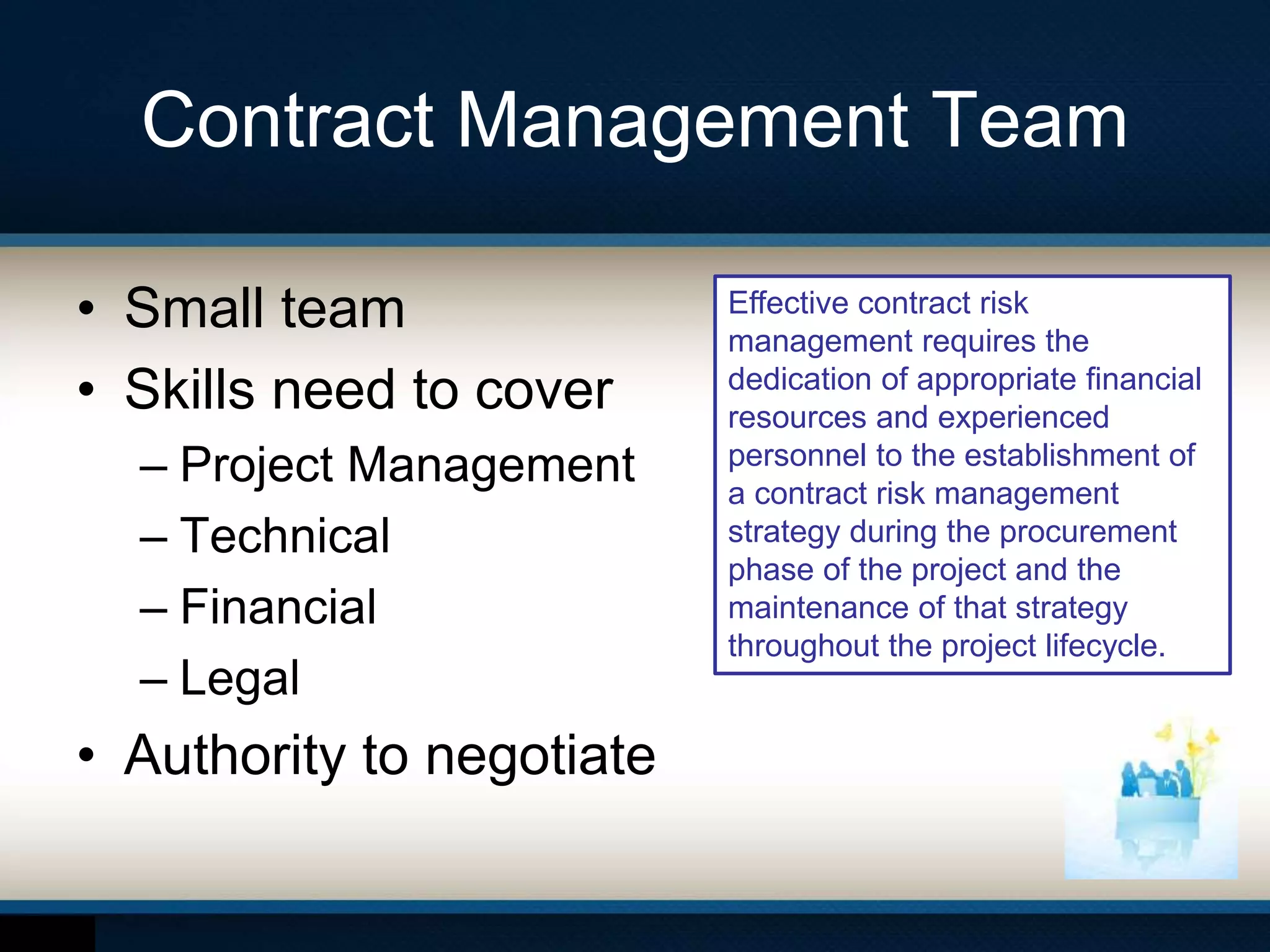 Contract management general | PPTX