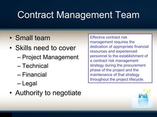 Contract management general | PPTX