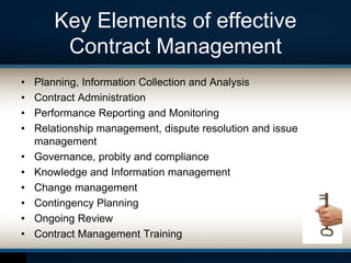 Contract management general | PPTX