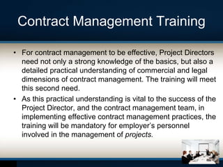 Contract management general | PPTX