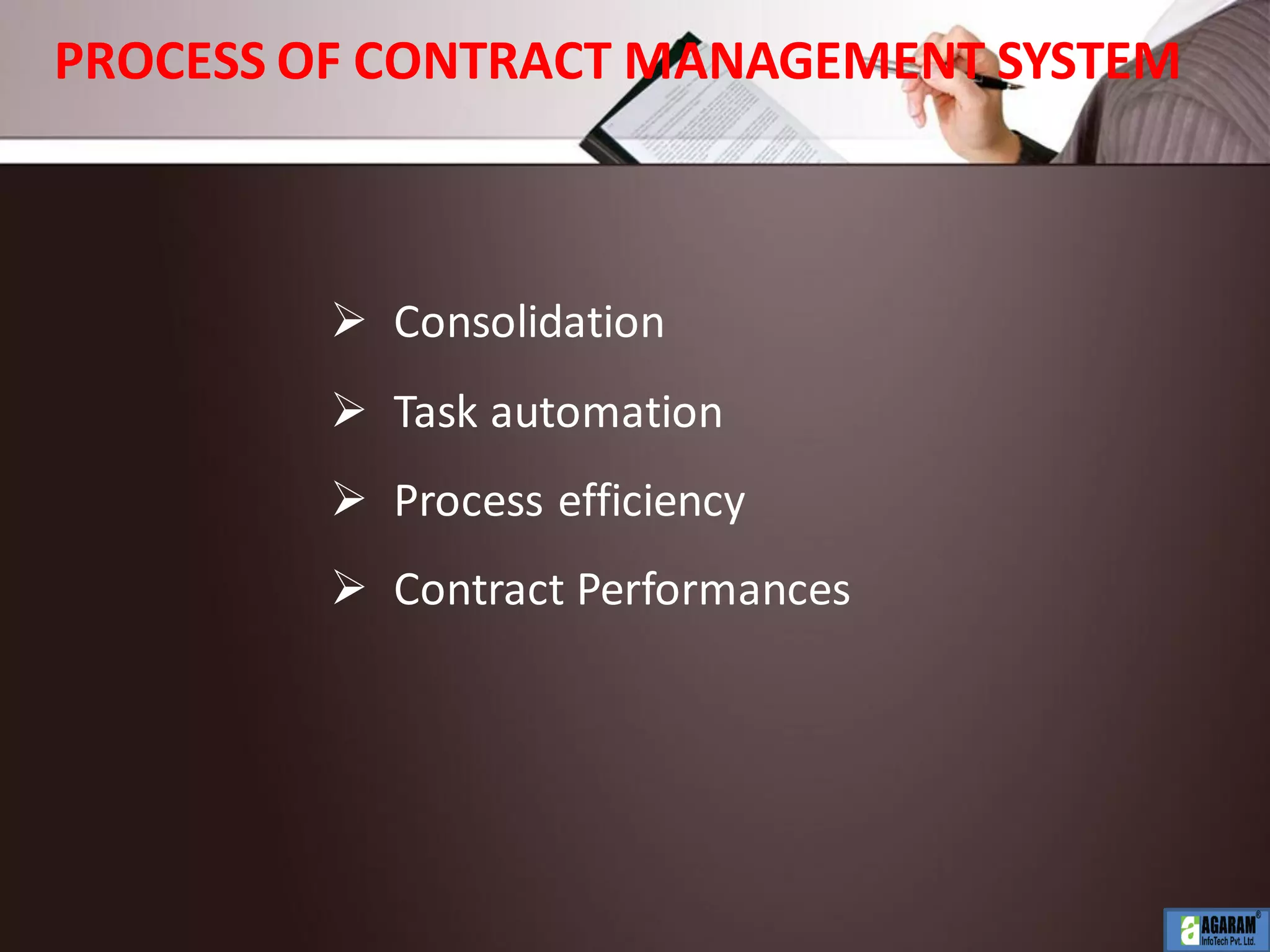 Contract Management system | PDF