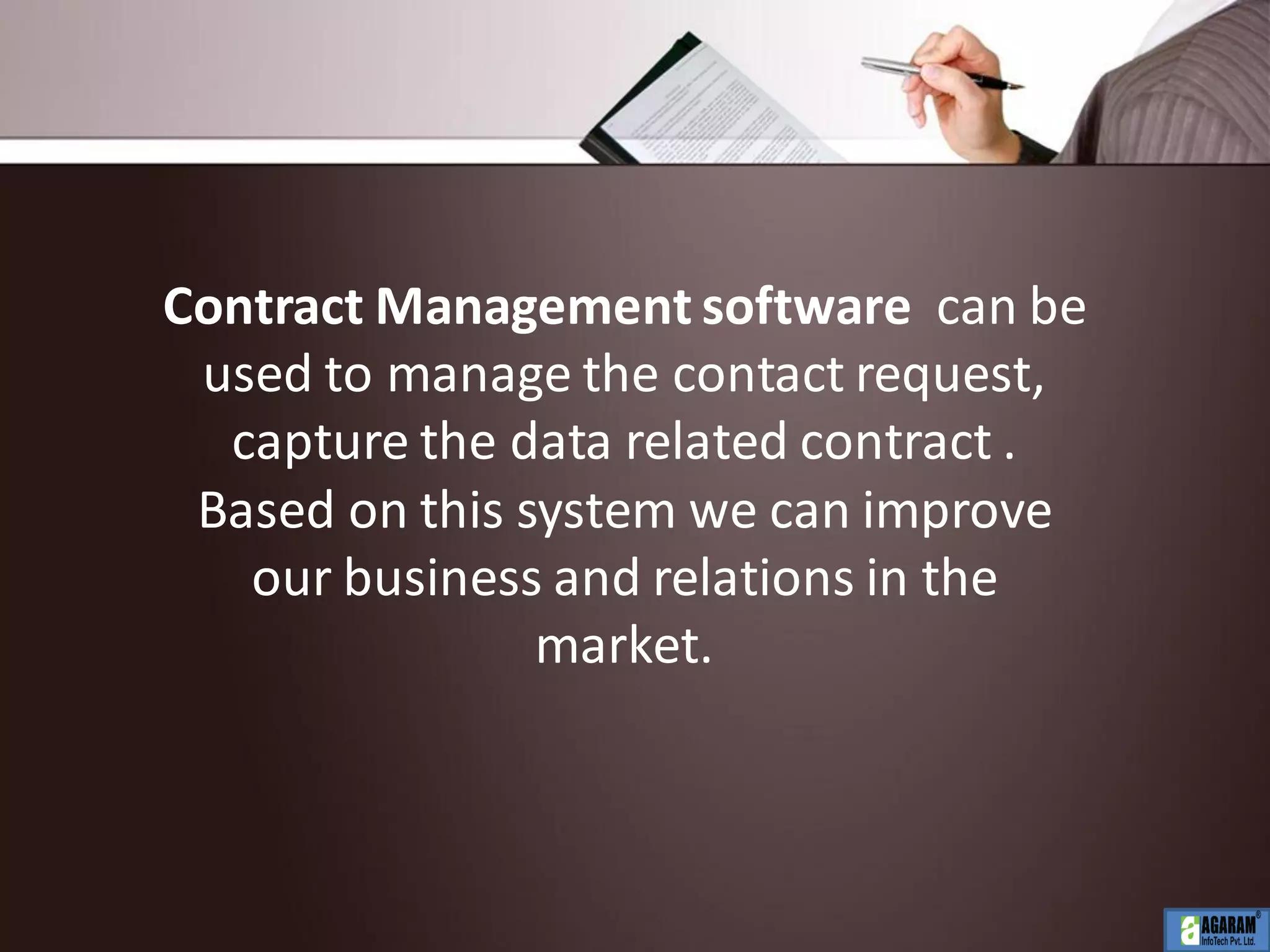 Contract Management system | PDF