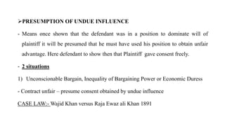 CONTRACT- UNDUE INFLUENCE AND MISREPRESENTATION.pptx