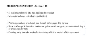 CONTRACT- UNDUE INFLUENCE AND MISREPRESENTATION.pptx