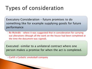 Contract 1 consideration | PPT