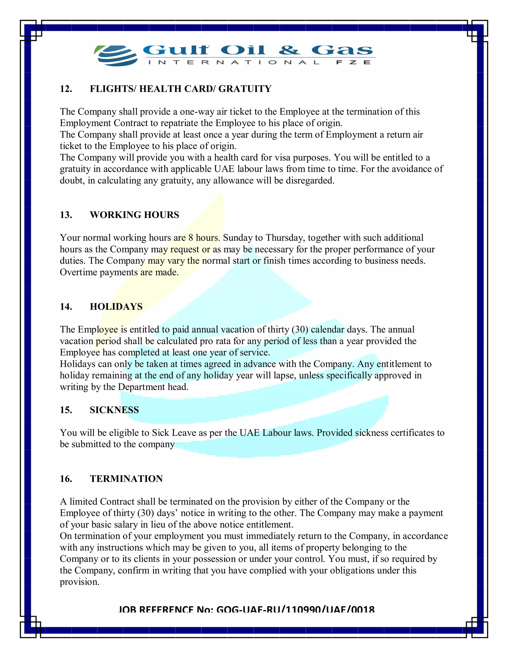 Contract 2018 | PDF